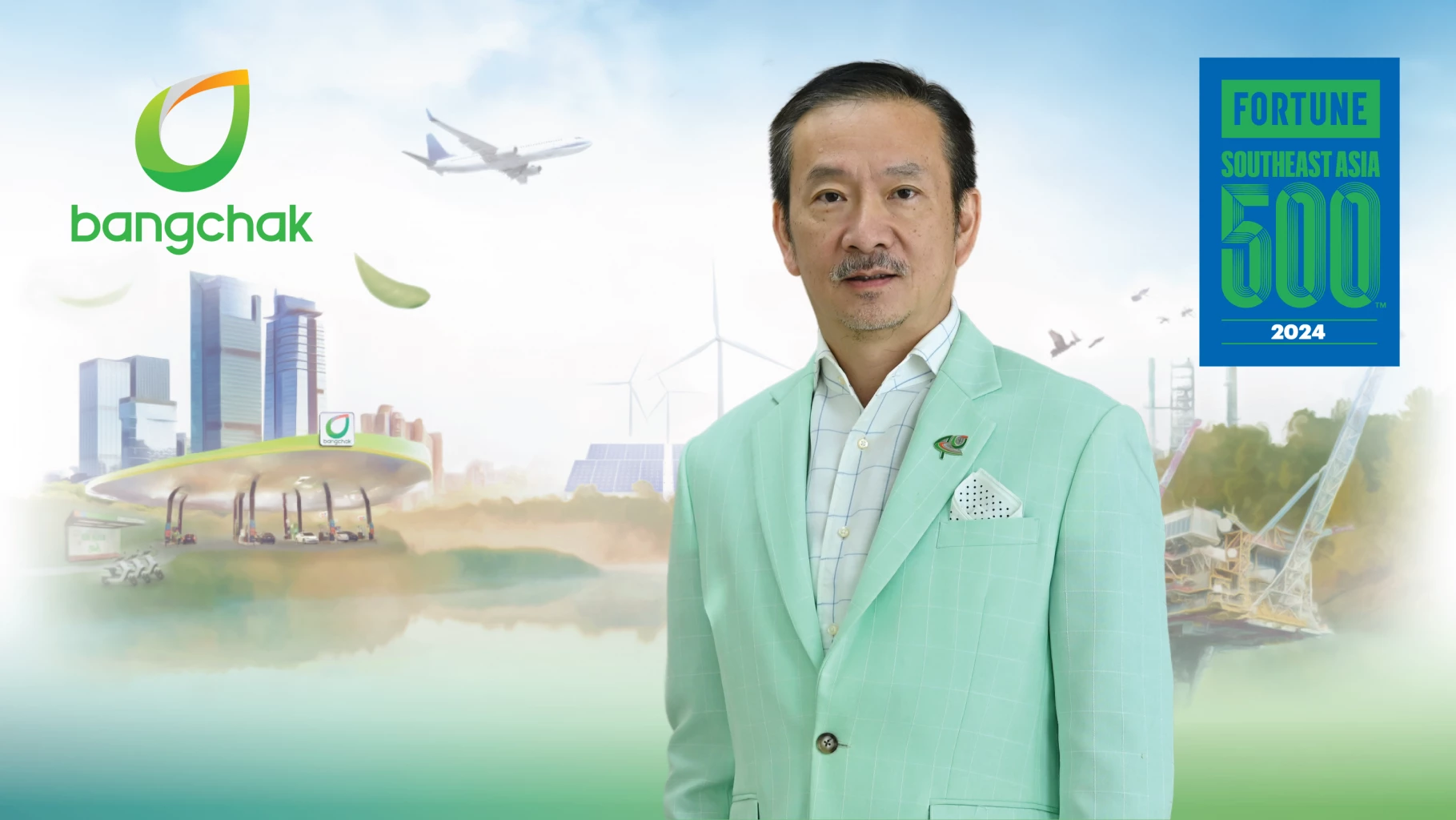 Bangchak ranks among Fortune Southeast Asia 500 in 2024 debut list